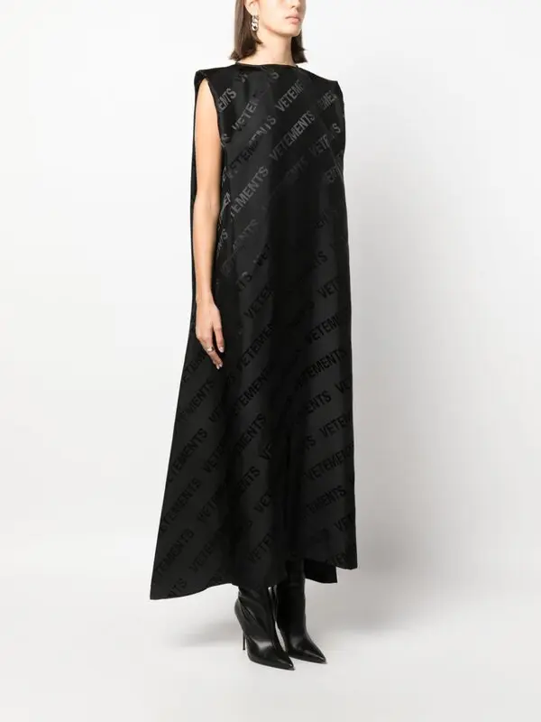 Vetements Logo-print Sleeveless Dress