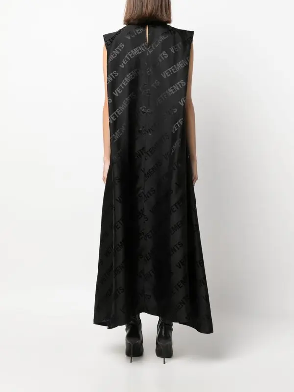 Vetements Logo-print Sleeveless Dress