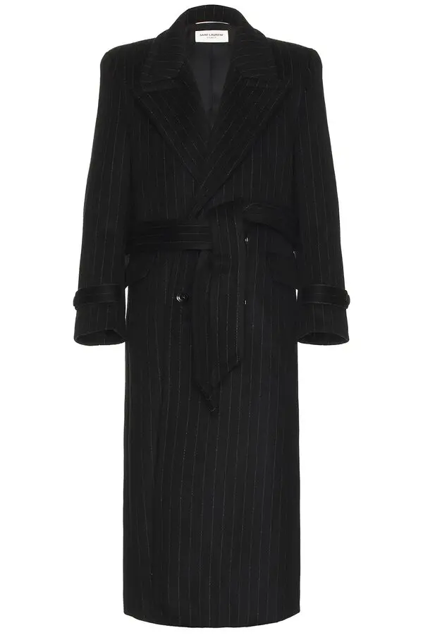 Saint Laurent Manteau Crante Coat