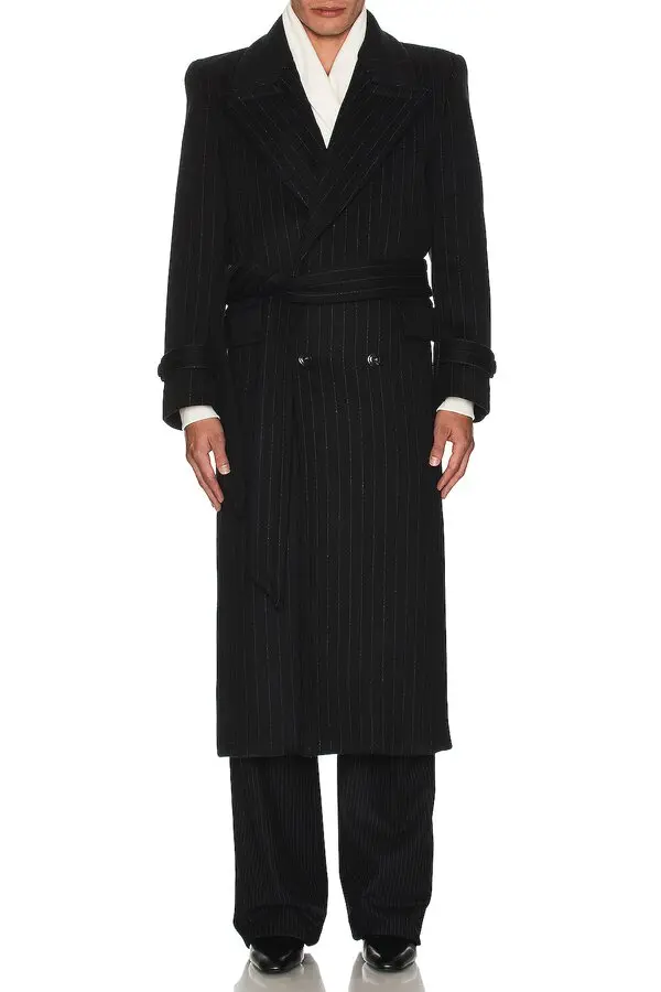 Saint Laurent Manteau Crante Coat
