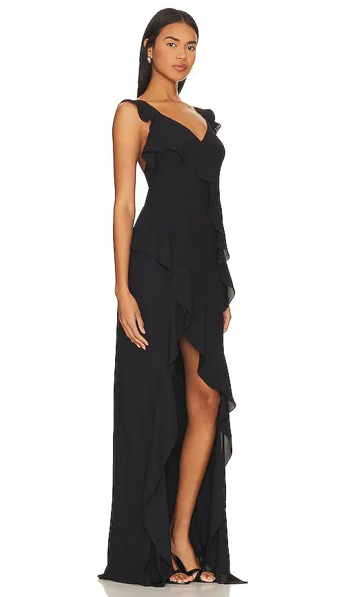 Amanda Uprichard Cantara Gown - Black