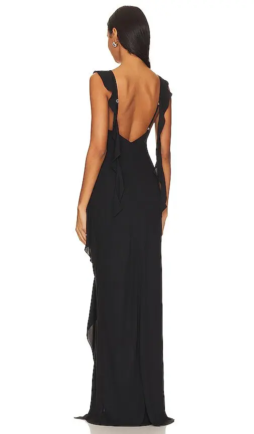 Amanda Uprichard Cantara Gown - Black
