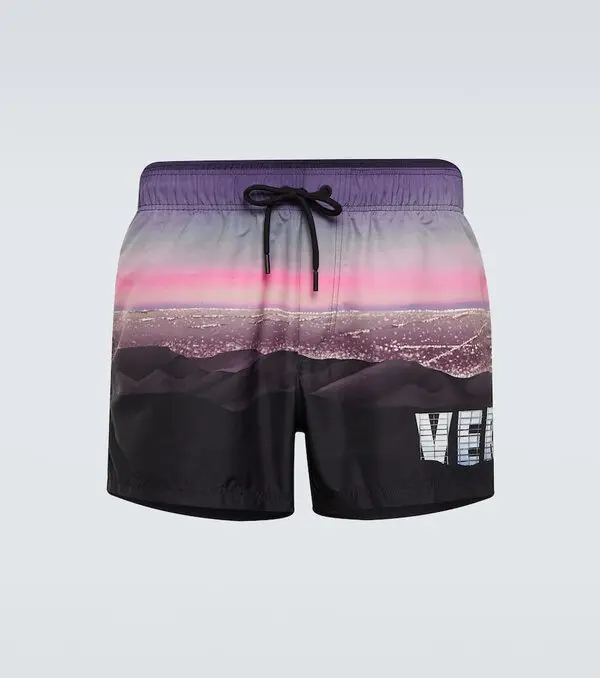Versace Hills Swim Trunks - Multicoloured