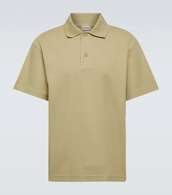 Burberry Piquã© Polo Shirt Beige 40% Off Editorialist