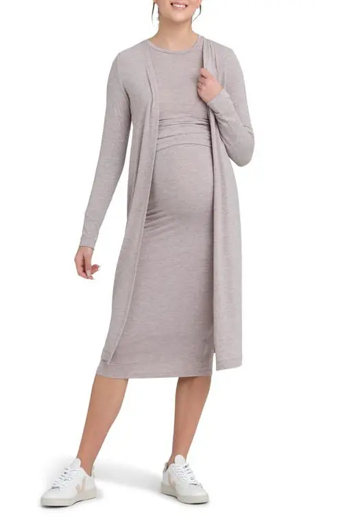 RIPE MATERNITY Nina Longline Cardigan