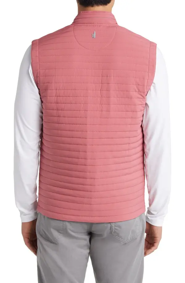 Johnnie-o Crosswind Quilted Performance Vest - Bandana