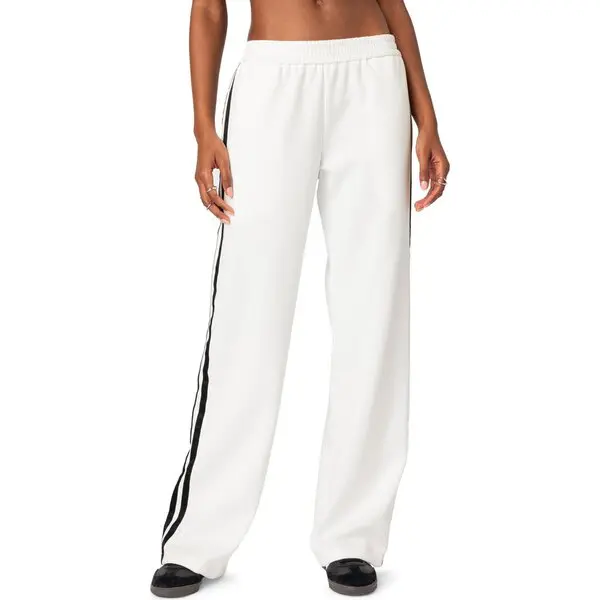 EDIKTED Robyn Track Pants - White
