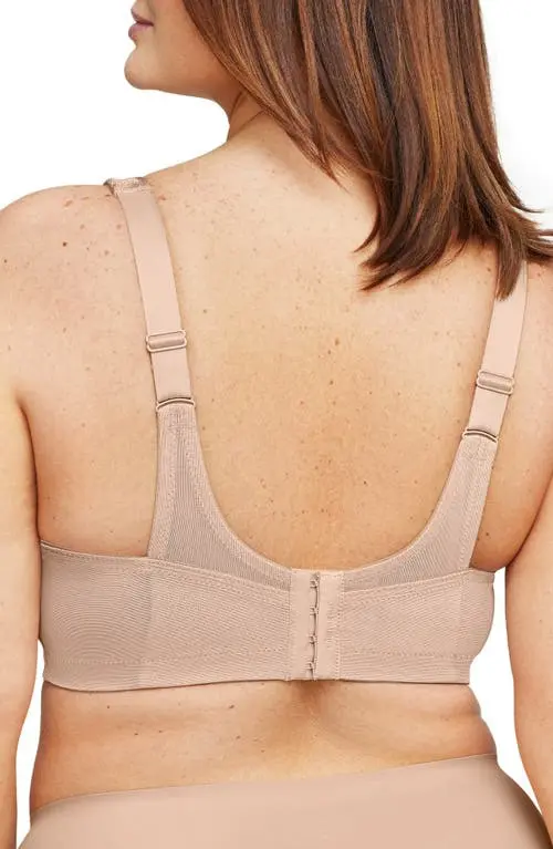 GLAMORISE Full Figure Magiclift Wireless Bra - Cafe