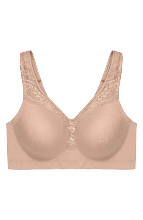 GLAMORISE Full Figure Magiclift Wireless Bra - Cafe