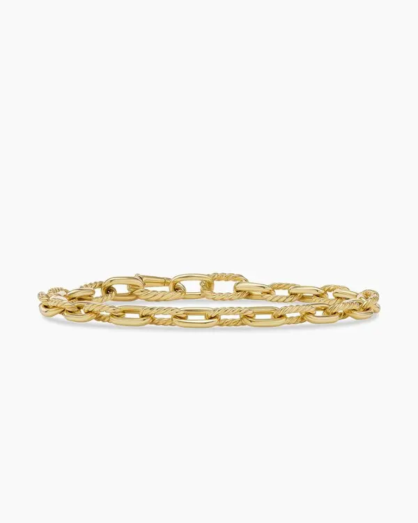 David Yurman Dy Madison® Chain Bracelet In 18k Yellow Gold - All 18k Yellow Gold