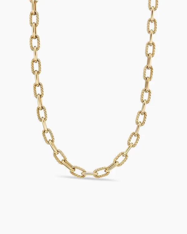 David Yurman Dy Madison® Chain Necklace - All 18k Yellow Gold