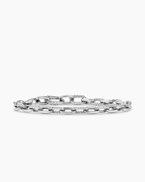 David Yurman Dy Madison Chain Bracelet - All Sterling Silver