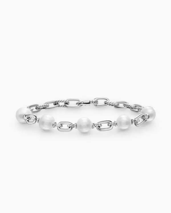 David Yurman Dy Madison Chain Bracelet - Pearl