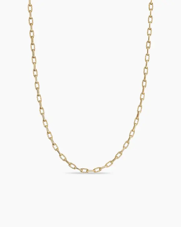 David Yurman Dy Madison® Chain Necklace In 18k Yellow Gold - All 18k Yellow Gold