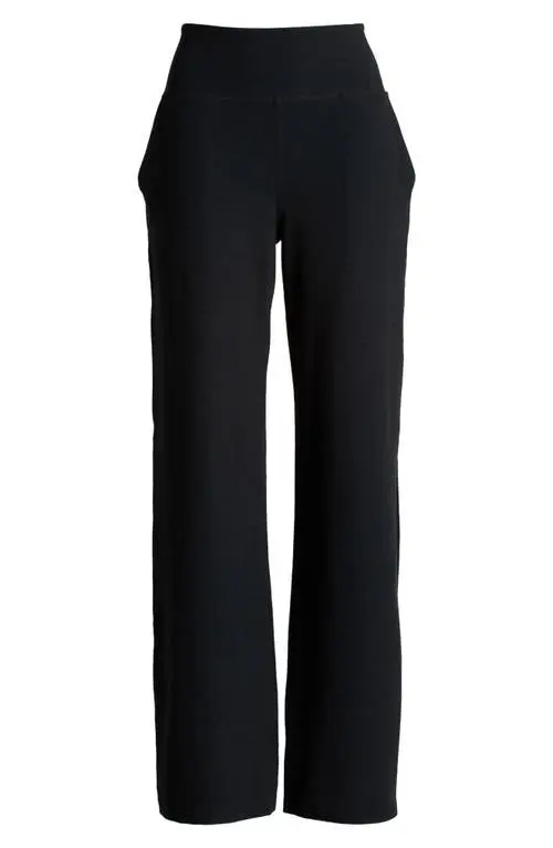 Beyond Yoga Space Dye Wide Leg Pants - Darkest Night