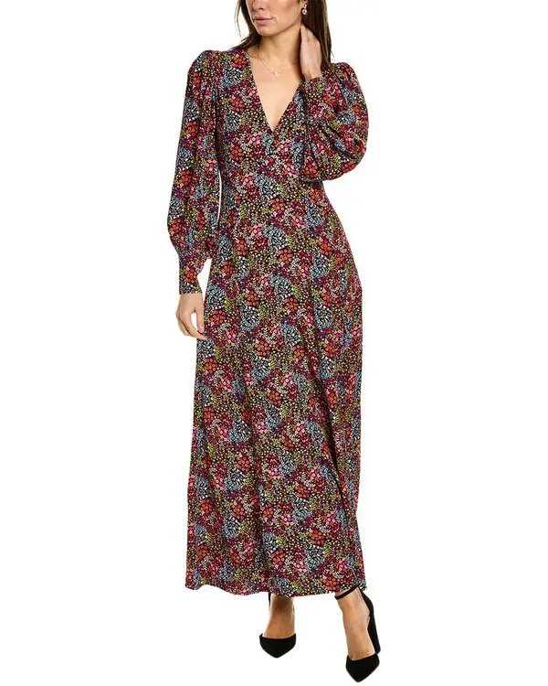 dark green velvet maxi dress Candela