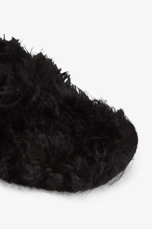 HOUSE OF DAGMAR Fur Mules