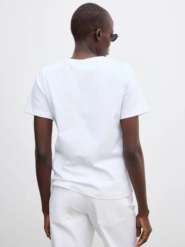 HOUSE OF DAGMAR Cotton T-shirt - White