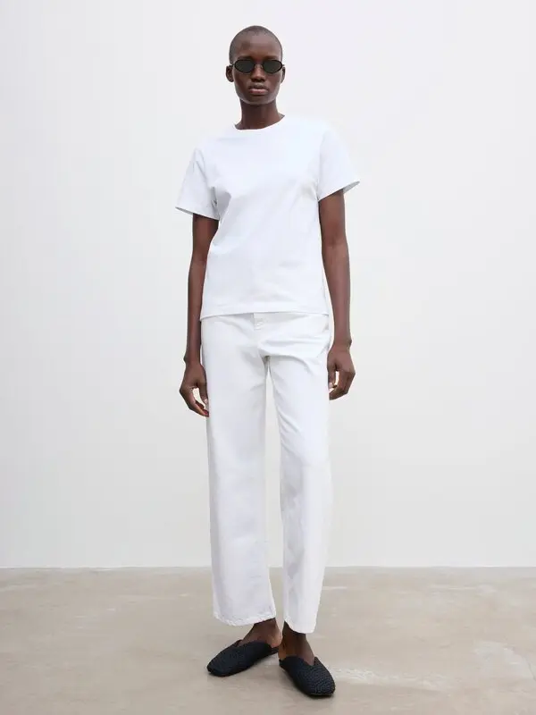 HOUSE OF DAGMAR Cotton T-shirt - White
