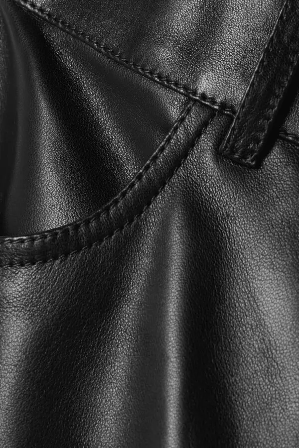 Givenchy Leather Maxi Skirt