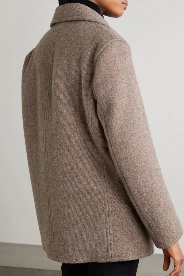 Purdey Hyde Double-breasted Wool-twill Coat
