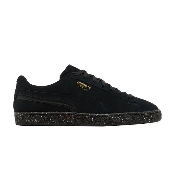 PUMA Suede Triplex Mono Paint Splatter Sneakers