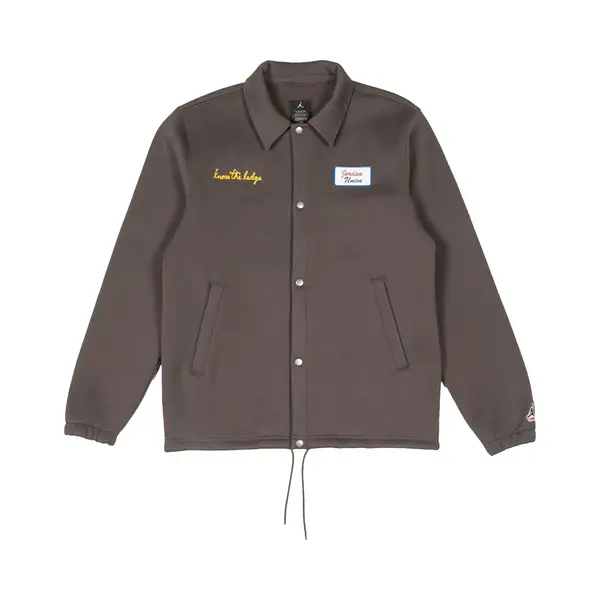 JORDAN X Union La Coaches Jacket - Grey