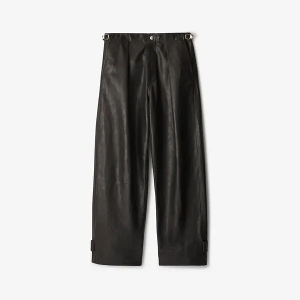Burberry Leather Trousers