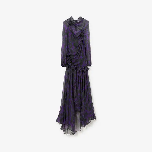 Burberry Rose Silk Dress