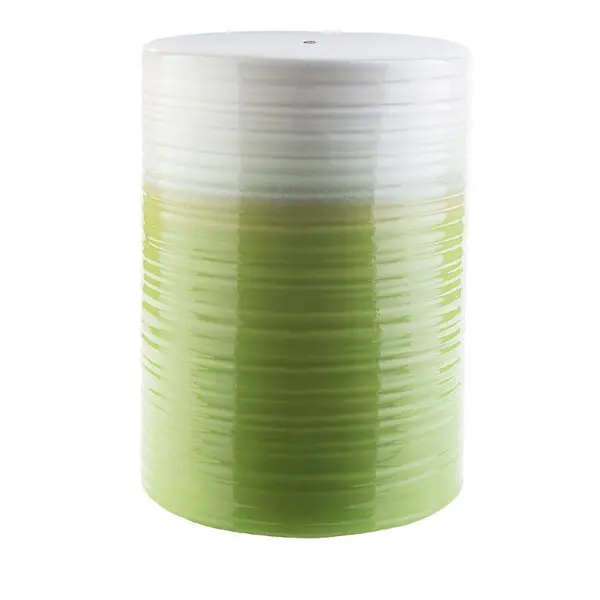 SURYA Waverly Garden Stool - Lime