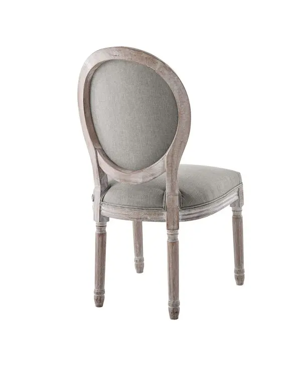MODWAY Arise Vintage French Upholstered Fabric Dining Side Chair