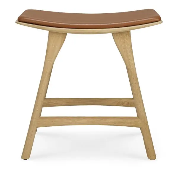 ETHNICRAFT Osso Bar Stool - Oak