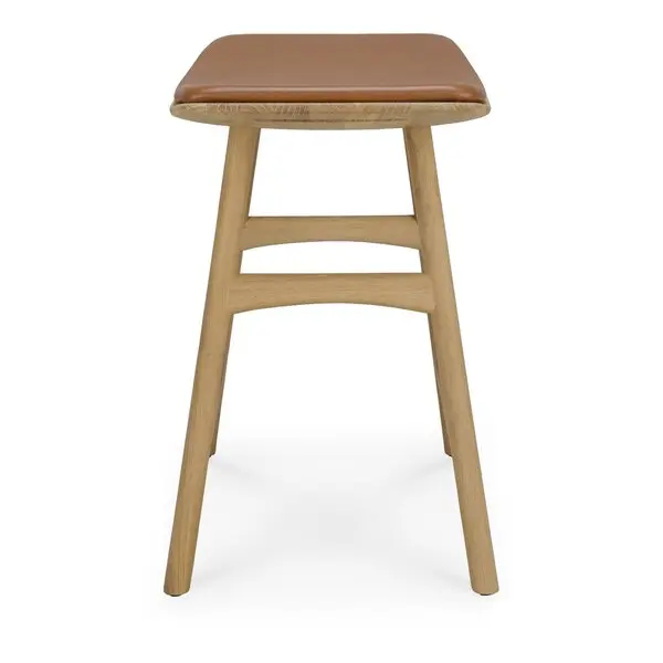 ETHNICRAFT Osso Bar Stool - Oak