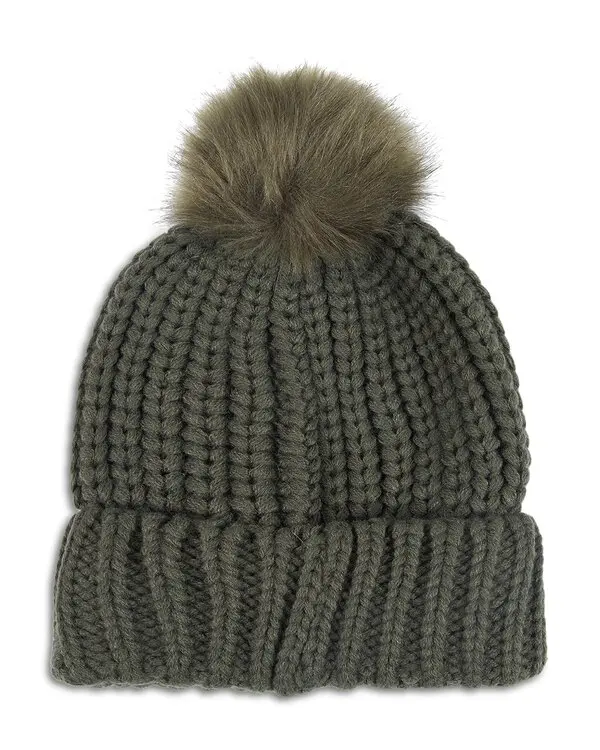 Barbour Saltburn Pom-pom Beanie - Green