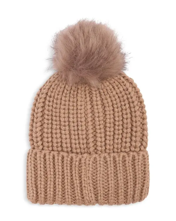Barbour Saltburn Knit Beanie - Mink