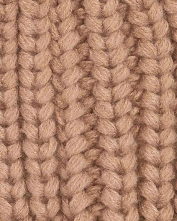 Barbour Saltburn Knit Beanie - Mink