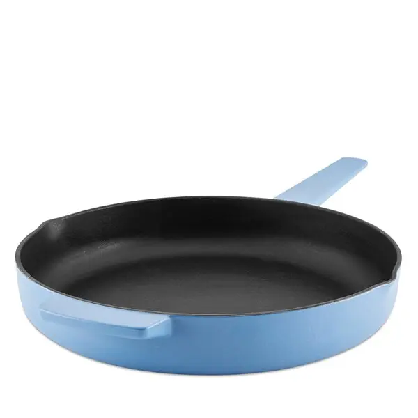 KITCHENAID Anolon 12 Cast Iron Open Skillet - Blue