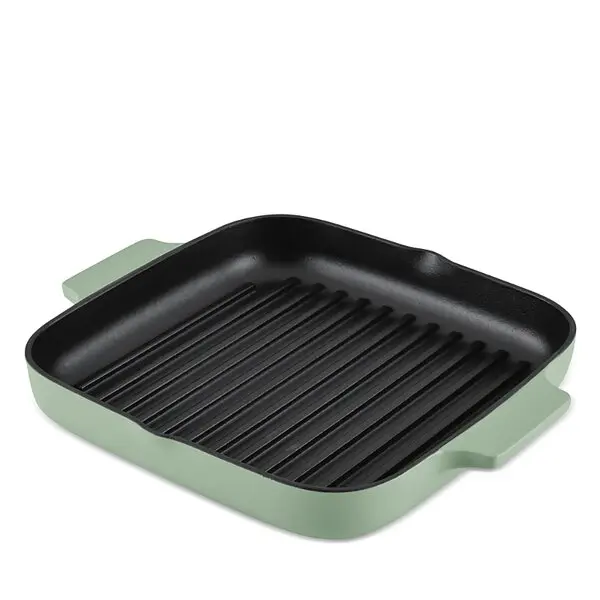 KITCHENAID Anolon 11 Square Cast Iron Grill Pan - Blue