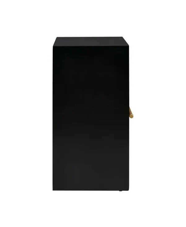 TOV FURNITURE Libre 1-drawer Nightstand - Black