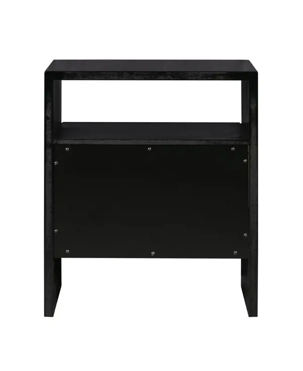 TOV FURNITURE Libre 1-drawer Nightstand - Black