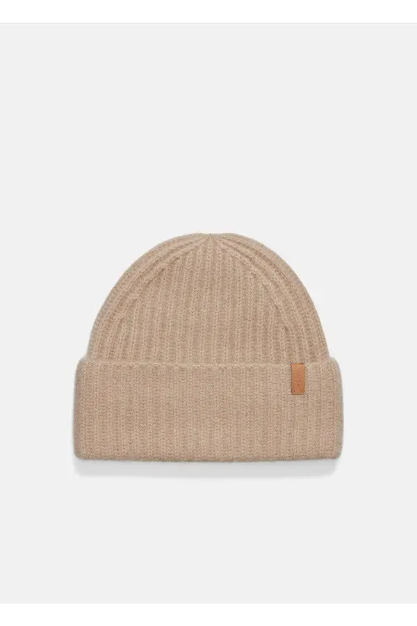 Vince Cashmere Chunky-knit Beanie - Natural
