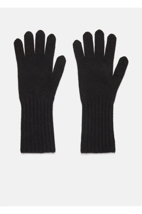 Vince Cashmere Gloves - Black
