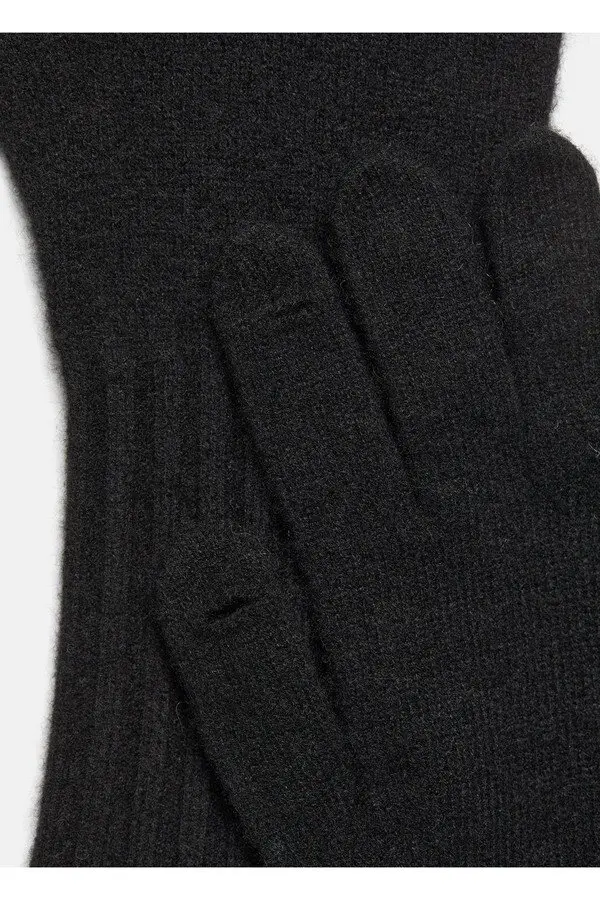 Vince Cashmere Gloves - Black