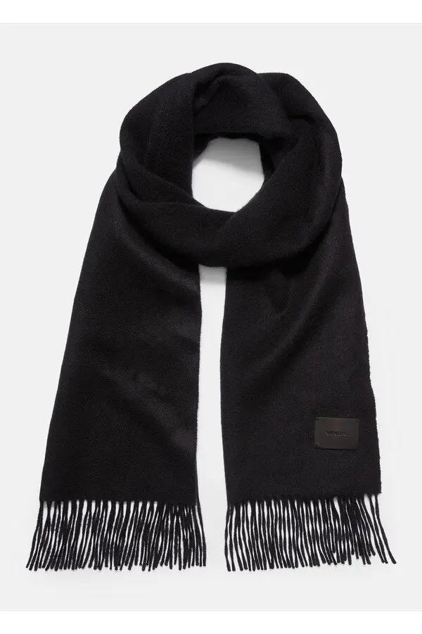 Vince Double-face Cashmere Scarf - Black