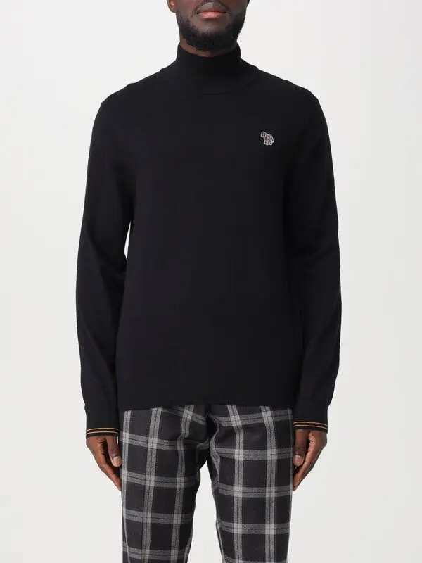 Paul Smith High Neck Sweater - Black