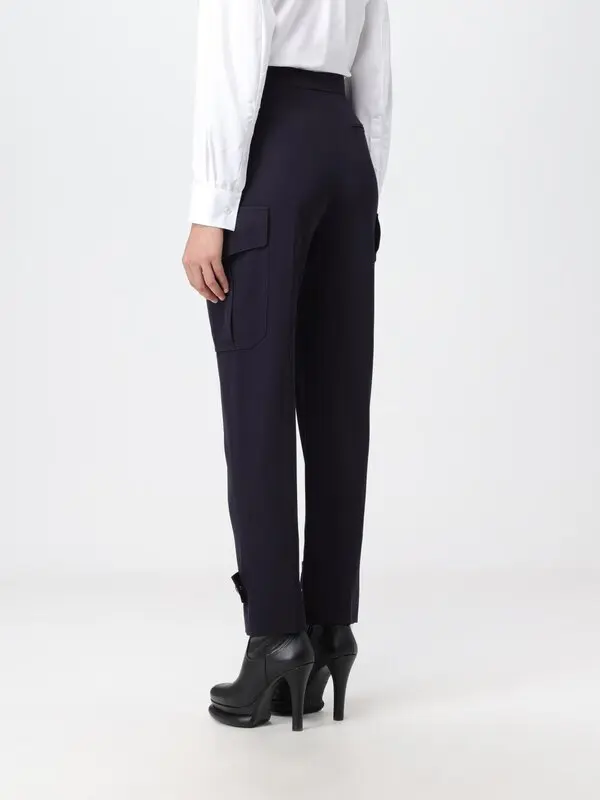 Alexander McQueen Wool And Cotton Tailored Pants