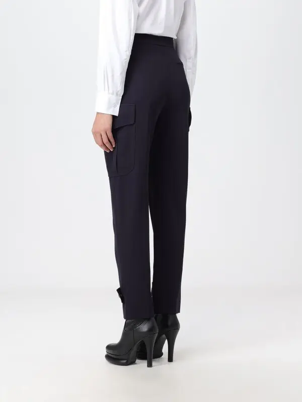 Alexander McQueen Wool And Cotton Tailored Pants