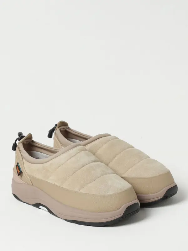 Suicoke Quilted Slip-on Sneakers - Beige