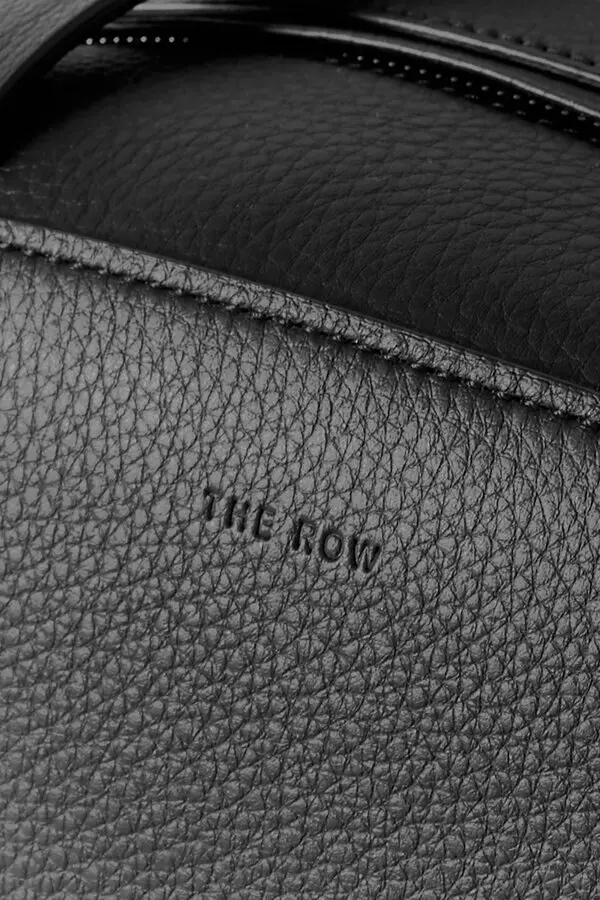 THE ROW Bowling Two Textured-leather Tote