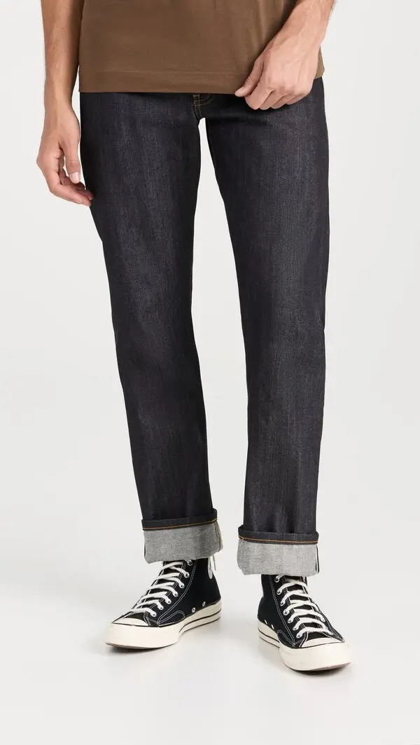 Naked & Famous Denim True Guy Left Hand Twill Selvedge Jeans - Indigo